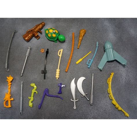 Tmnt Action Figure Accessory Lot For Custom And Complete Online Marketplace Everymarket