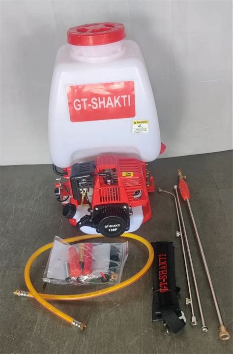 4 Stroke Gt Shakti Knapsack Power Sprayer Brass Semi Automatic At Rs 7800 In Rahata