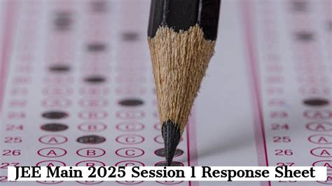 JEE Main Response Sheet 2025 Session 2 OUT Download Link Available Jeemain Nta Nic In