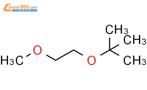 66728 50 5 1 叔丁基 2 甲氧基乙烷化学式、结构式、分子式、mol、smiles 960化工网