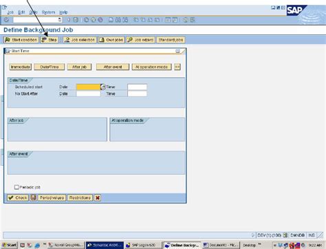 Schedule Background Job