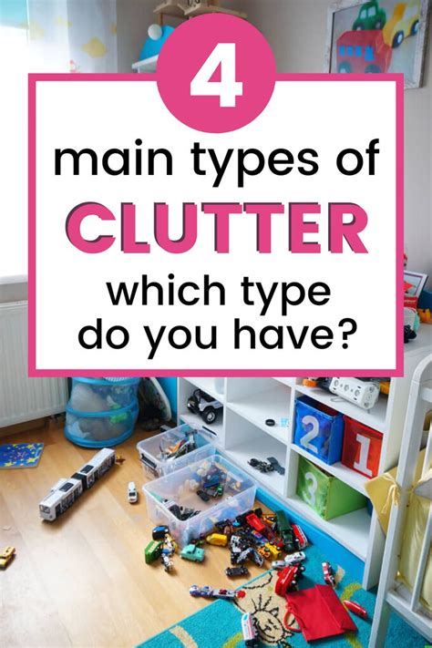 The Four Categories Of Clutter Clutter Paper Decluttering Declutter