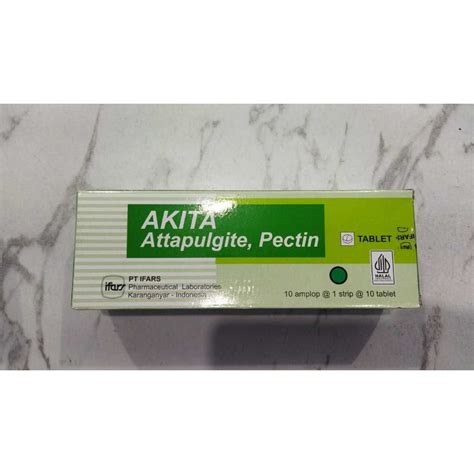 Jual Akita Box 100s Tablet Ifars Obat Diare Shopee Indonesia
