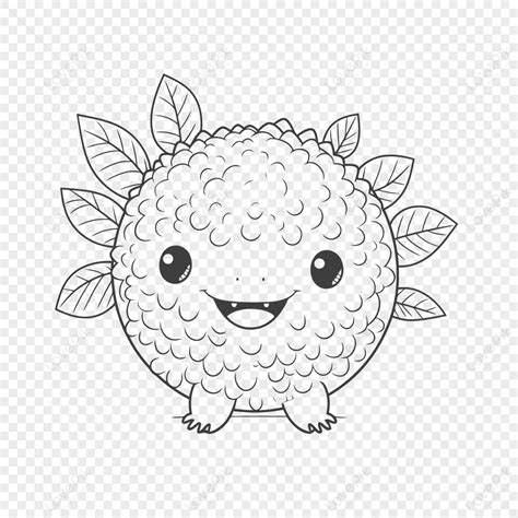 큰 버섯 윤곽선 스케치 그림이 있는 귀여운 블롭 색칠 페이지 벡터 두꺼운 선 개요 예술 Png 일러스트 무료 다운로드 Lovepik