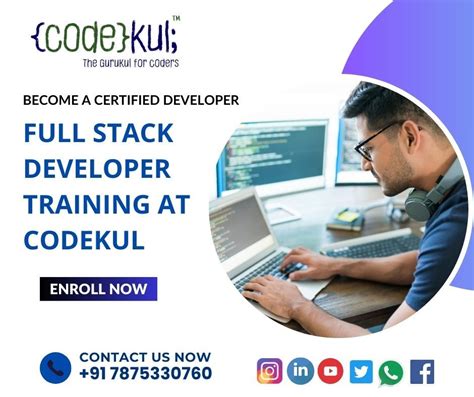 Codekul The Gurukul For Coders On Linkedin Fullstackdeveloper
