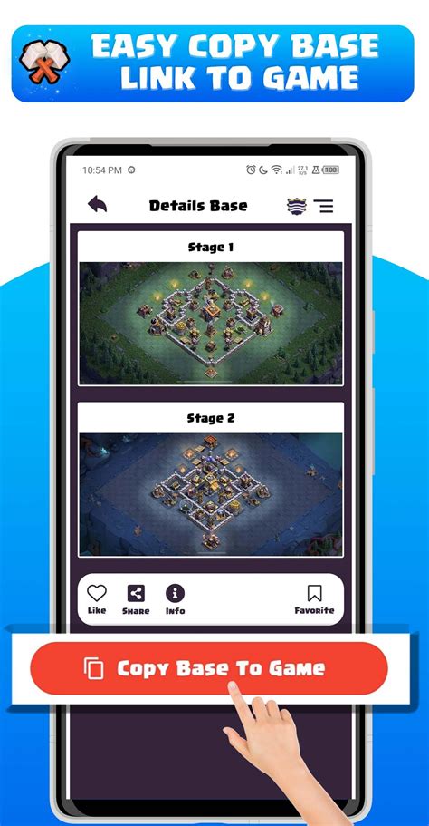 Coc Builder Base Copy Layout Apk For Android Download