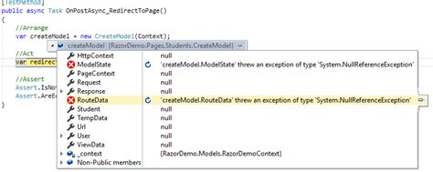 Aspnet Core Razor Page Test Unitaire Pagemodel Modelstate Produit