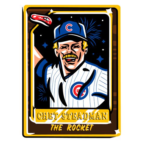 Chet Steadman Baseball Chicago Cubs Baseball Svg Digital Dow Inspire Uplift