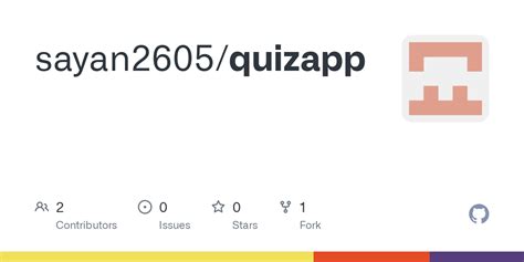 Github Sayan2605quizapp