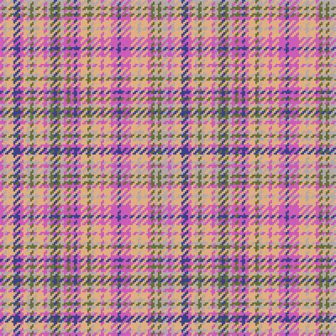Vector Background Textile Texture Tartan Check Fabric Plaid Pattern