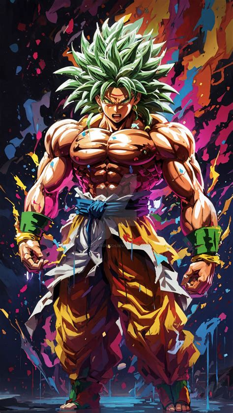 Broly Fanart By Zlatanovitch On Deviantart