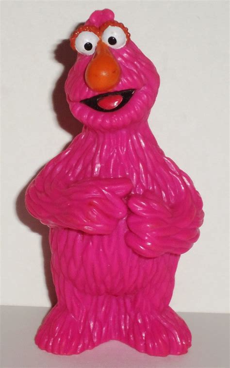Sesame Street Telly Monster Rdyf Pvc Figure Readers Digest Young
