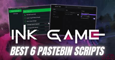 Best 6 Ink Game Roblox Scripts Win All Kill All ESP Kill Guards Hitbox