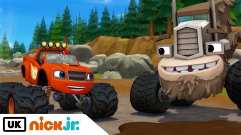 Blaze And The Monster Machines Mega Mud Robot Nick Jr Uk Youtube