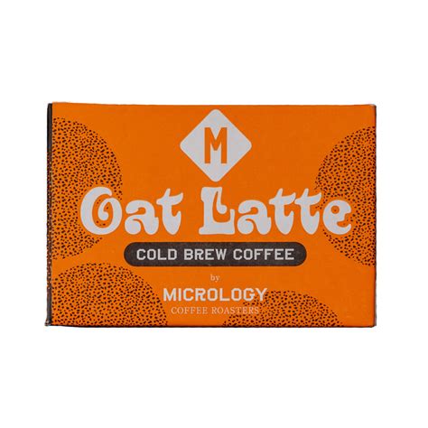 Micrology Coffee Oat Latte Cold Brew 12 Pack Carton Shop