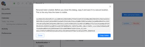 personal tokens jetbrains space documentation