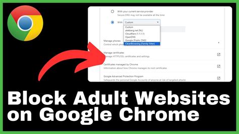 How To Block Adult Websites On Google Chrome YouTube