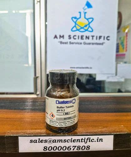 Buffer Tablets Ph 92 At ₹ 643piece Hydrogen Ion Buffer Solution In