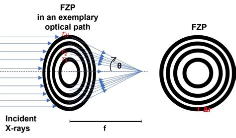 4 Schematic Representation Of The Fresnel Zone Plate Fzp Only Download Scientific Diagram