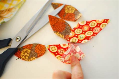 DIY Autumn Fabric Leaf Tree