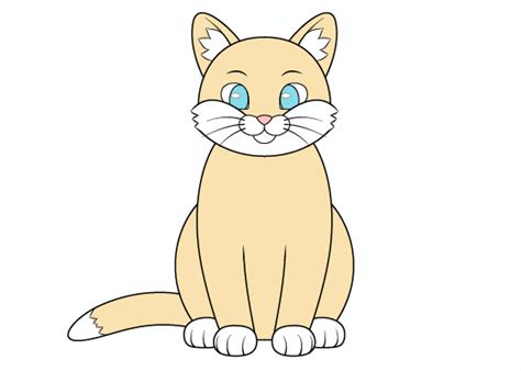 How To Draw A Cat Step By Step EasyLineDrawing