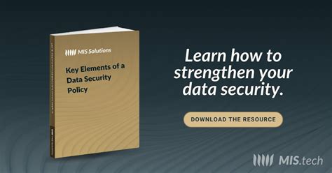 Strengthen Your Data Security Free Policy Guide For Businesses