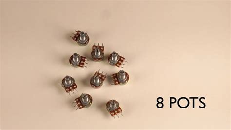 How To Build An Eight Potentiometer Midi Controller For Around 25 Midi Controller Diy
