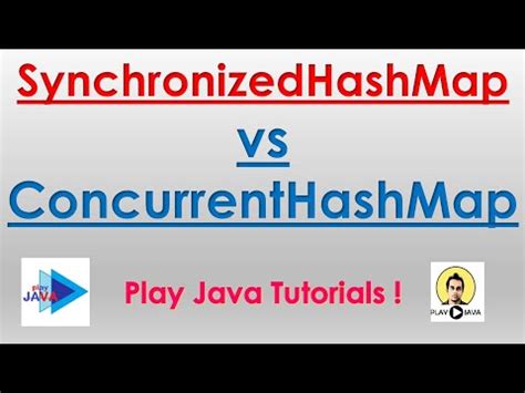 Synchronizedhashmap Vs Concurrenthashmap Concurrenthashmap Vs Synchronized Hashmap Youtube
