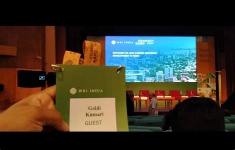 Goldi Kumari On Linkedin Wriconnectkaro2024 Naturepeopleclimate Sustainablefuture