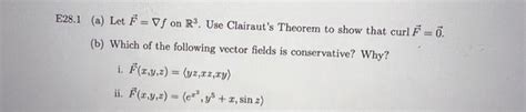 Solved A Let F F On R Use Clairaut S Theorem To Chegg