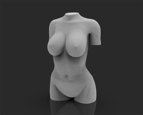 STL file NAKED BODY MODEL Nº D printer model to downloadCults
