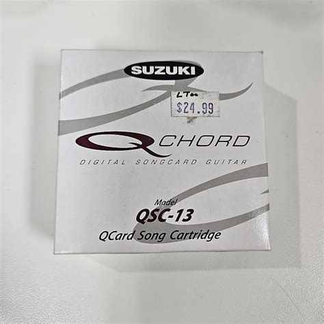 Suzuki Qsc 13 Party Hits Cartridge For Qchord Reverb