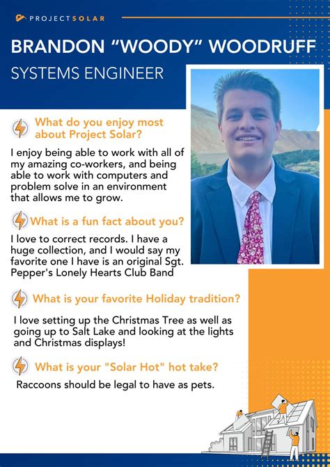 Project Solar On Linkedin To Know Brandon Woodruff Woody Is To Love Him 🧡 Woody Is Project…