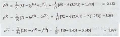 Iterative Methods Types Solved Example Problems Solution Of