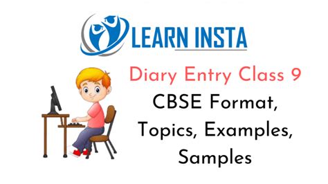 Diary Entry Class 9 Cbse Format Topics Examples Samples Tea Band