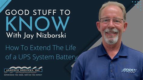 How To Extend The Life Of A Ups System Battery Youtube