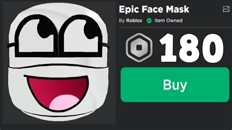 Epic Face Roblox Price At Robert Goldsmith Blog