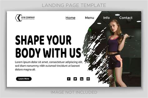 Шаблоны Презентаций Powerpoint Фитнес Изображения скачать бесплатно на Freepik