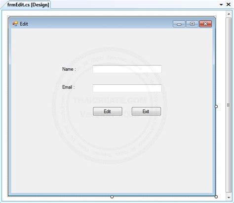 C Net Windows Form Application เขียนโปรแกรมบน Windows Form Application ด้วย Net Framework