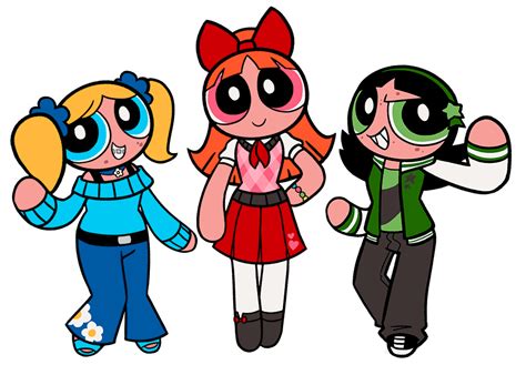 Powerpuff Girls Blossom And Bubbles Buttercup