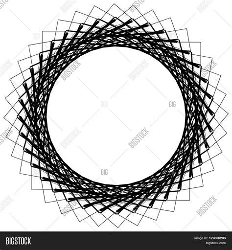 Geometric Circle Vector And Photo Free Trial Bigstock