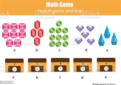 어린이 위한 수학 교육 게임입니다 수학 활동을 일치 아이 들을 위한 게임을 계산 2 3 살에 대한 스톡 벡터 아트 및 기타 이미지 2 3 살 4 5세 6 7 살