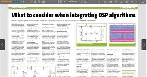 The Numerix Dsp Blog What To Consider When Integrating Dsp Algorithms