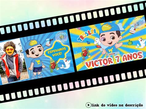 Convite Animado Luccas Neto Elo7 Produtos Especiais