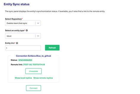 How To See Sync Status Entity Sync Status Tab In Exa