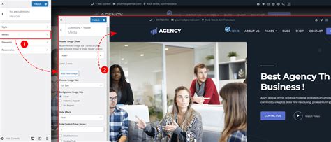 How To Setup Header Options Kortez Themes