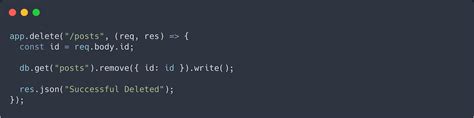 building a crud app with node express and lowdb beginner by