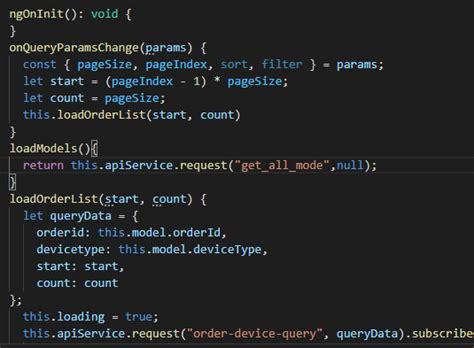 Angular Nz Table组件nzqueryparams函数自动触发 Segmentfault 思否