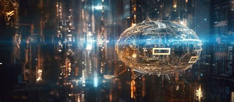 Abstract Representation Of Artificial Intelligence Stock Illustration