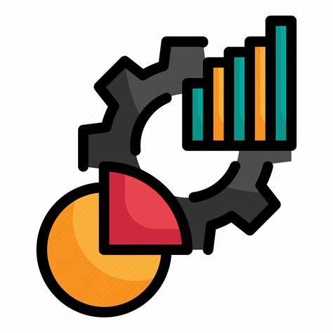 Gear Setting Data Analytics Report Graph Statistics Icon Icon Download On Iconfinder
